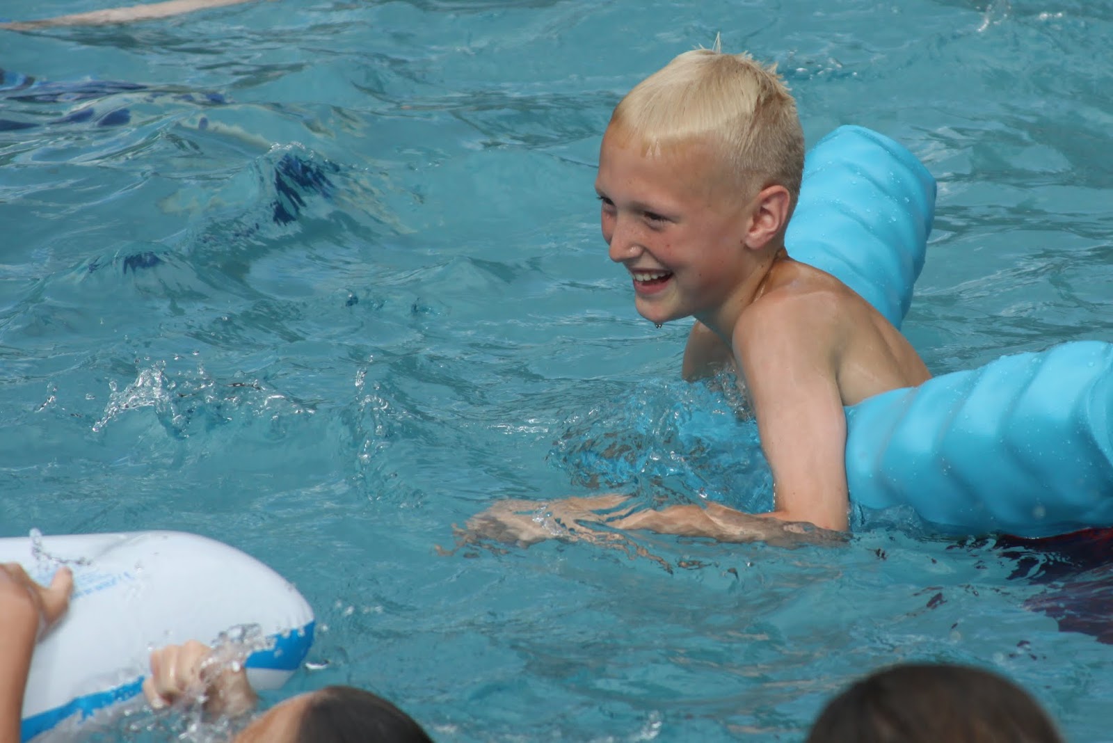 The Jenkins Family: 4th grade pool party