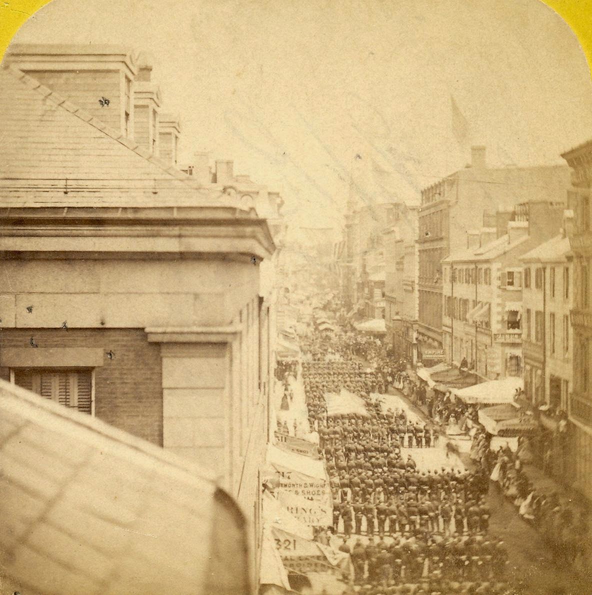 The Chubachus Library of Photographic History: View of Union Soldiers ...