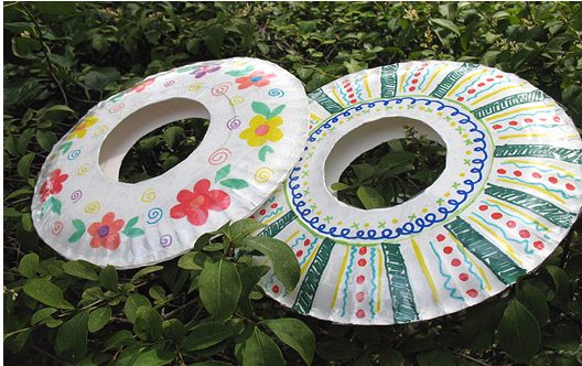 Bushel Of Fun Blog: Paper Plate Frisbee