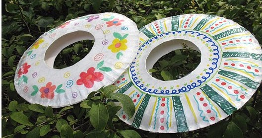 Bushel Of Fun Blog: Paper Plate Frisbee