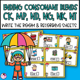 Practicing Phonics with Write the Room