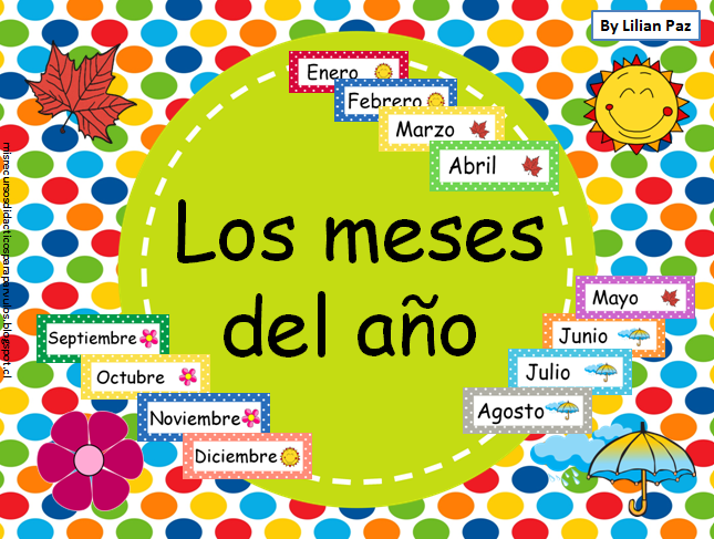 Carteles de los meses del año | Mis recursos didácticos