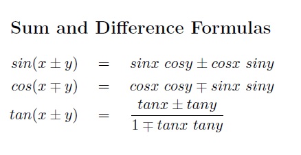 MATHinik: Analytic Trigonometry