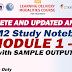 LDM2 Study Notebooks with Outputs (Modules 1-5) Complete and Updated Answers - DepEd Click