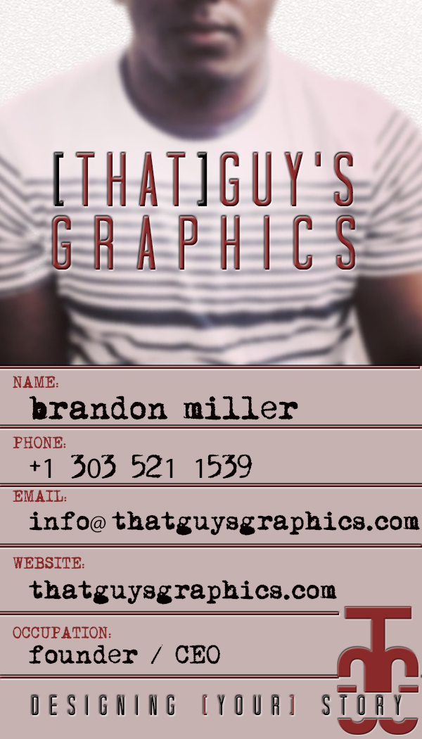 Real College Student of Atlanta: Freelance Designer {That Guy's Graphics}