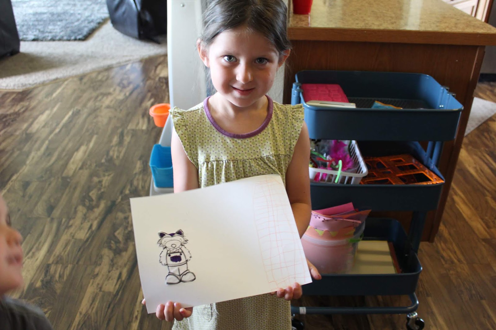 The Cozy Red Cottage: Big Bad Wolf Blow Art