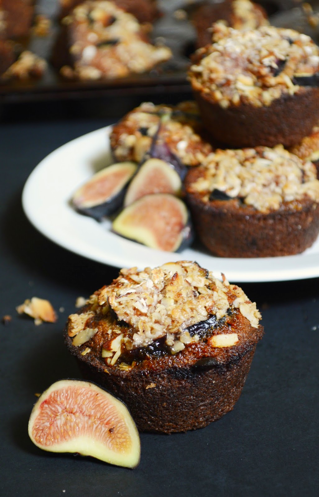 what's up buttercup: Almond Fig Muffins