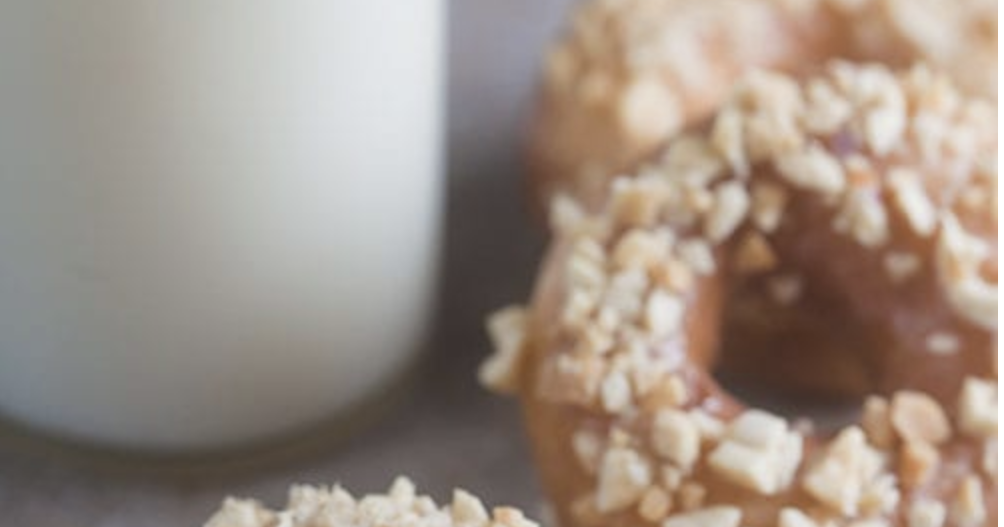 sweet P recipes: Peanut Crunch Donuts