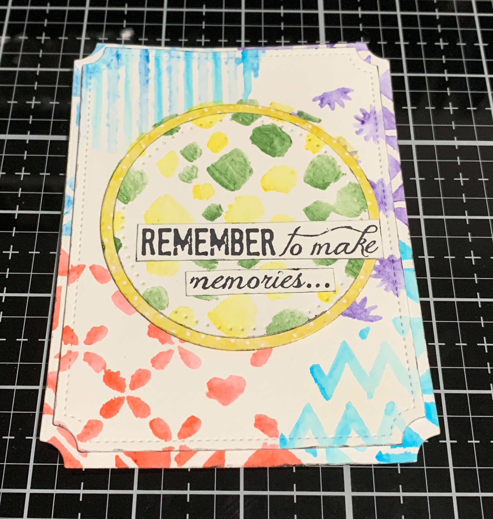 A Creative Journey: Remember to Make Memories