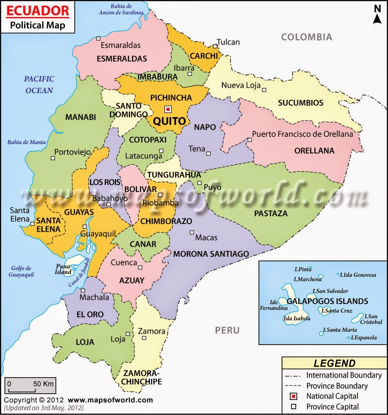 მსოფლიო გეოგრაფია: ეკვადორი/Эквадор/Ecuador/