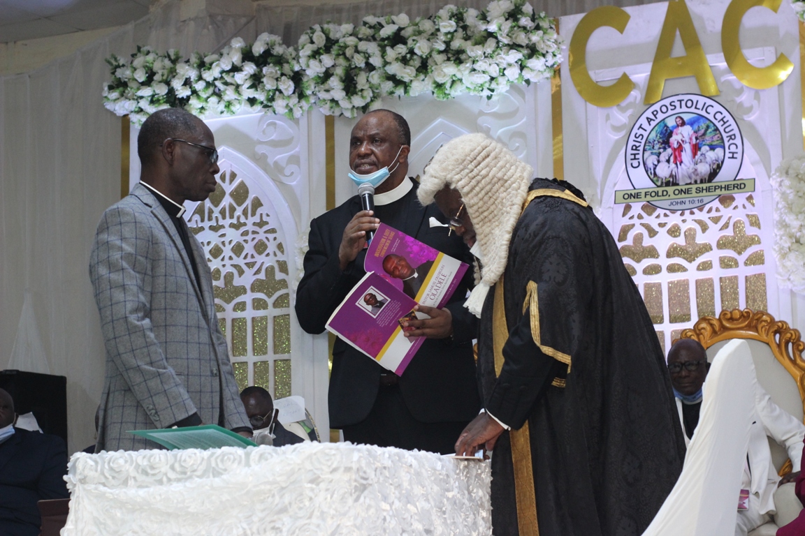 Breaking ! Pastor Samuel Olusegun Oladele formally inaugurated as ...
