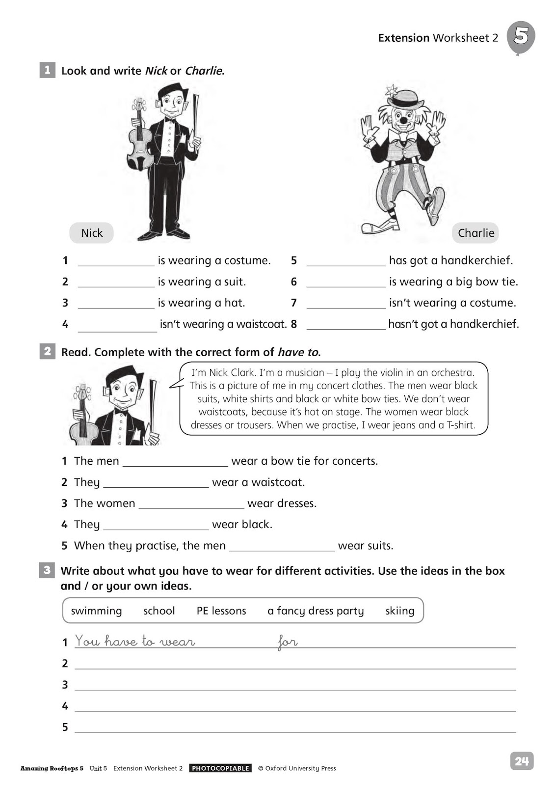 Enjoying English Classes!: Unit 5 - review - quinto