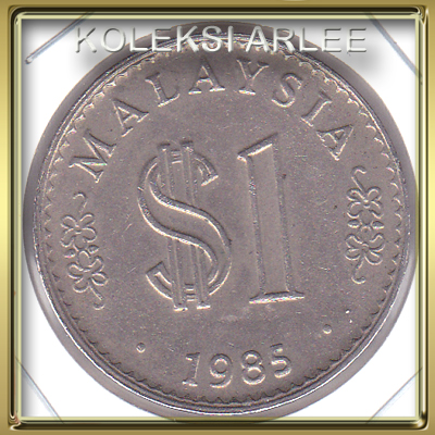 Koleksi Matawang Dan Syiling Arlee: 1 RINGGIT SYILING MALAYSIA