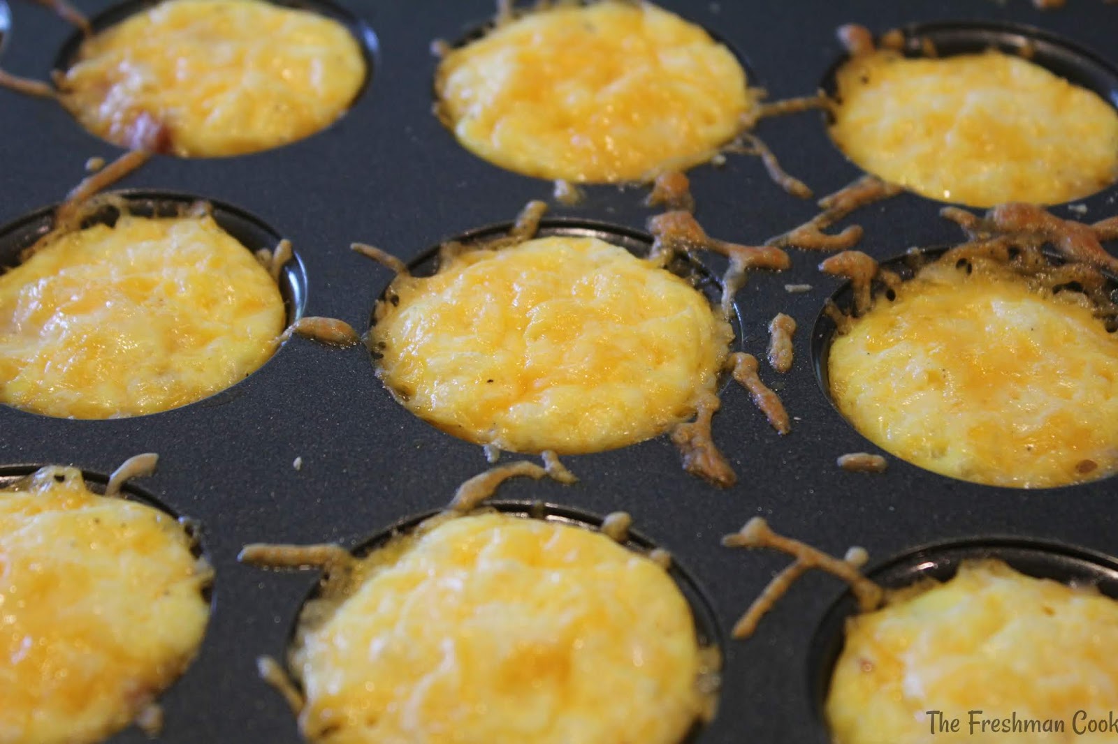 The Freshman Cook: Kielbasa and Cheddar Mini Omelette Cups / # ...