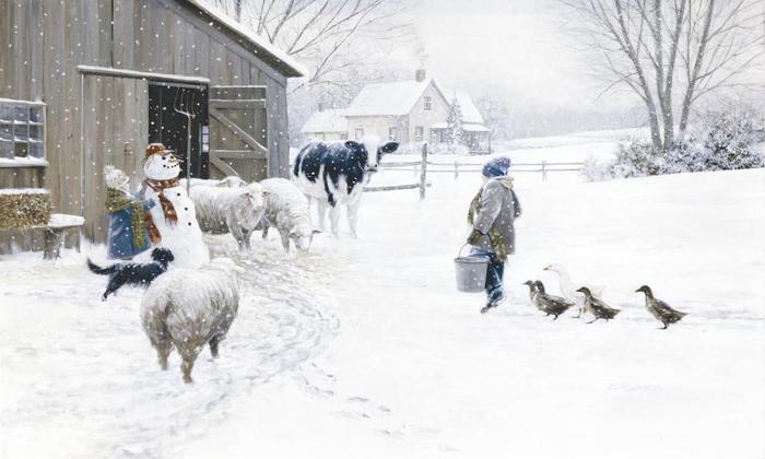 Коллекция картинок: Пейзажи и детские забавы от D.R. Laird