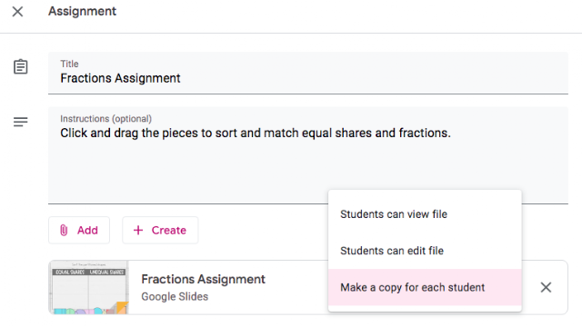 How to Add a Google Slides Assignment to Google Classroom | Keep Your ...