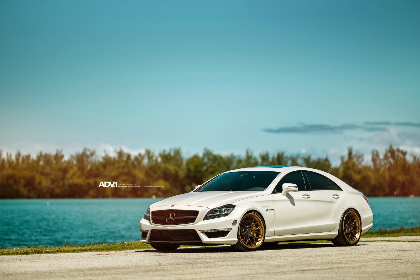 Mercedes-Benz W218 CLS63 AMG on ADV7 Track Spec CS by ADV.1 Wheels ...
