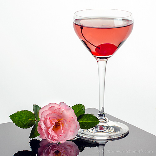 Kitchen Riffs: The Rose Cocktail