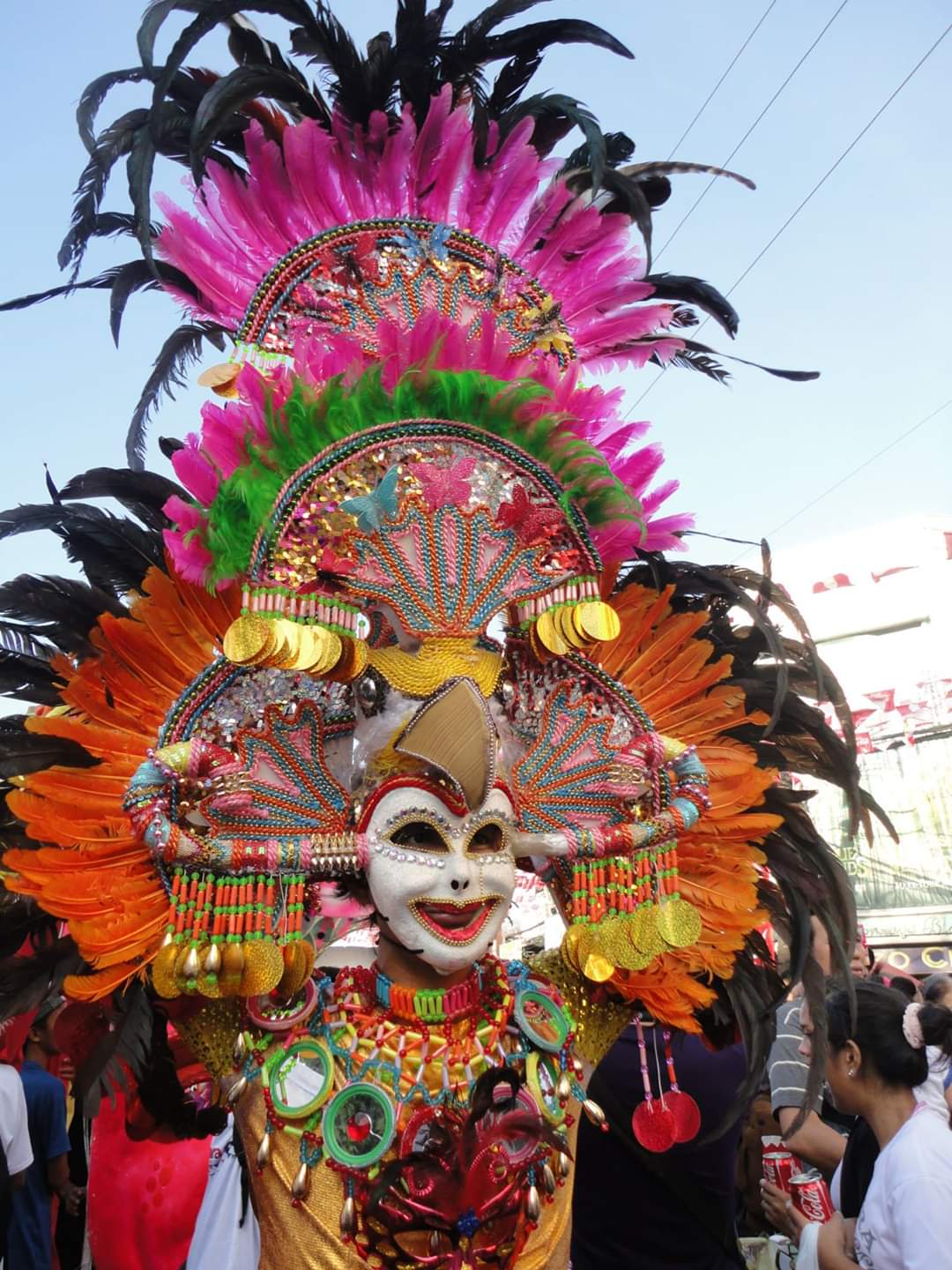 My Color Is Blue. What's Yours? : Masskara Festival