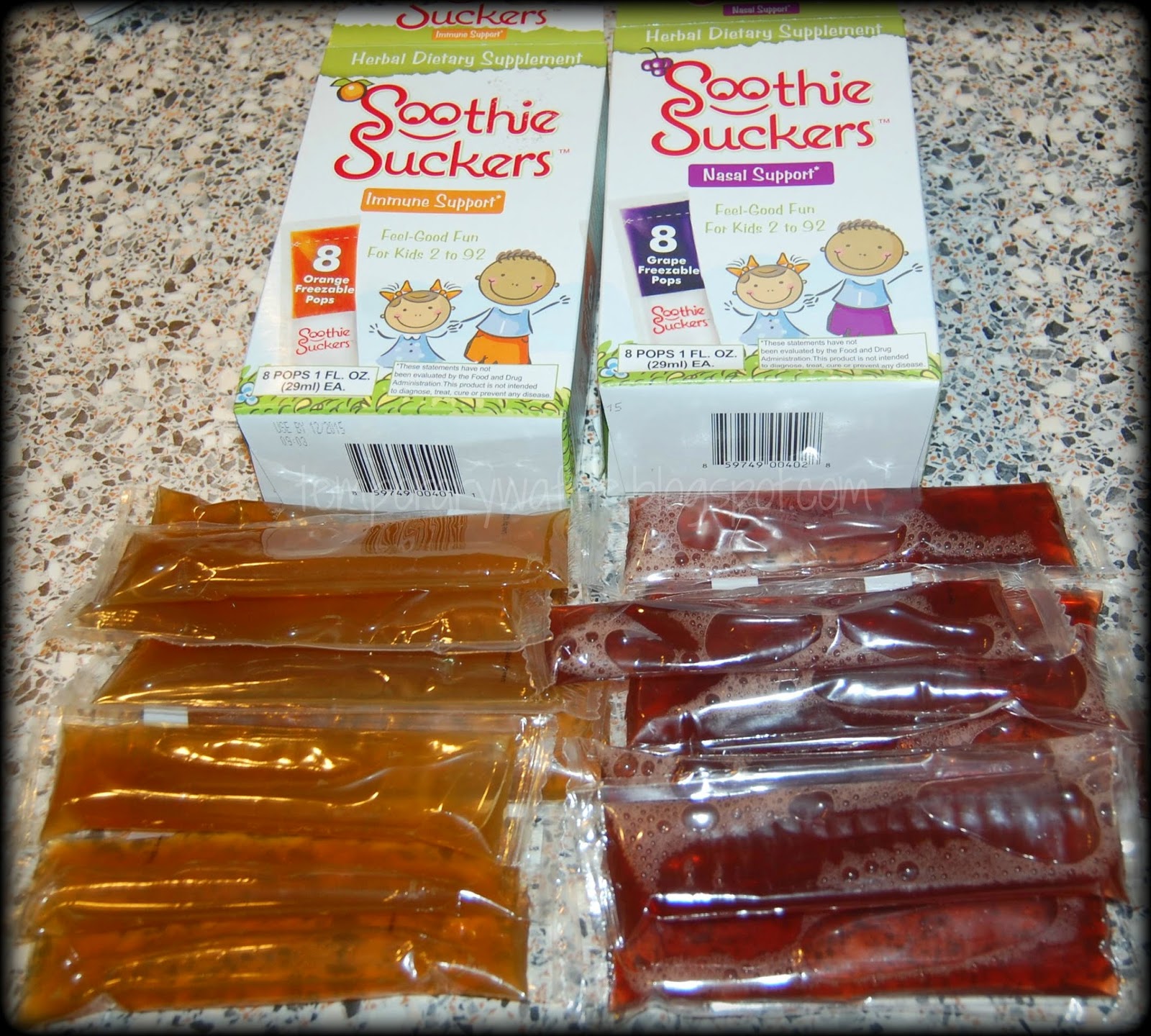 Temporary Waffle: Ease Colds with Soothie Suckers Herbal Ice Pops