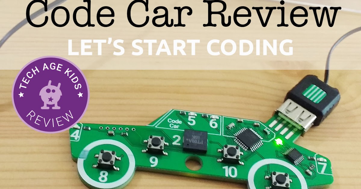 Code Car from Let's Start Coding Review | Tech Age Kids | Technology ...