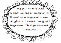 Preschool Wonders: Mother's Day Gift Idea and Poem Freebie