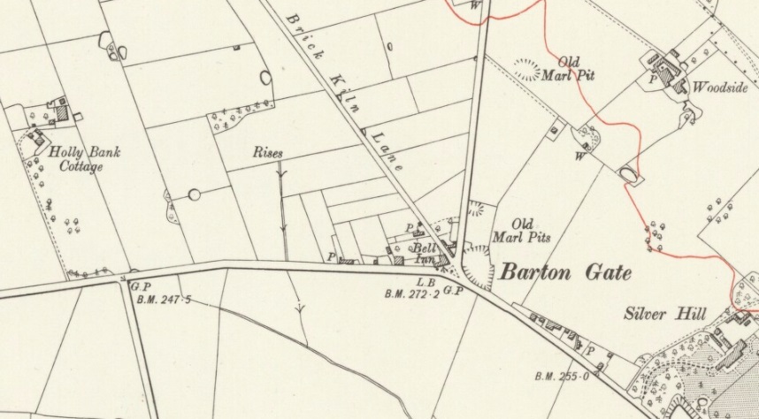 Barton-under-Needwood Inns and Taverns: Bell Inn (Barton Gate)