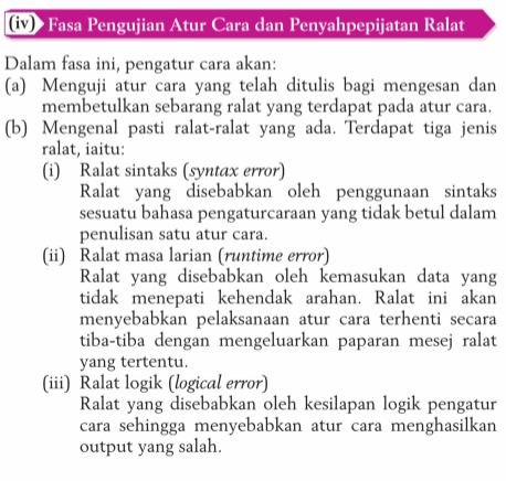SAINS KOMPUTER & ASAS SAINS KOMPUTER: NOTA ASK T3 : BAB 1 : KONSEP ASAS PEMIKIRAN KOMPUTASIONAL