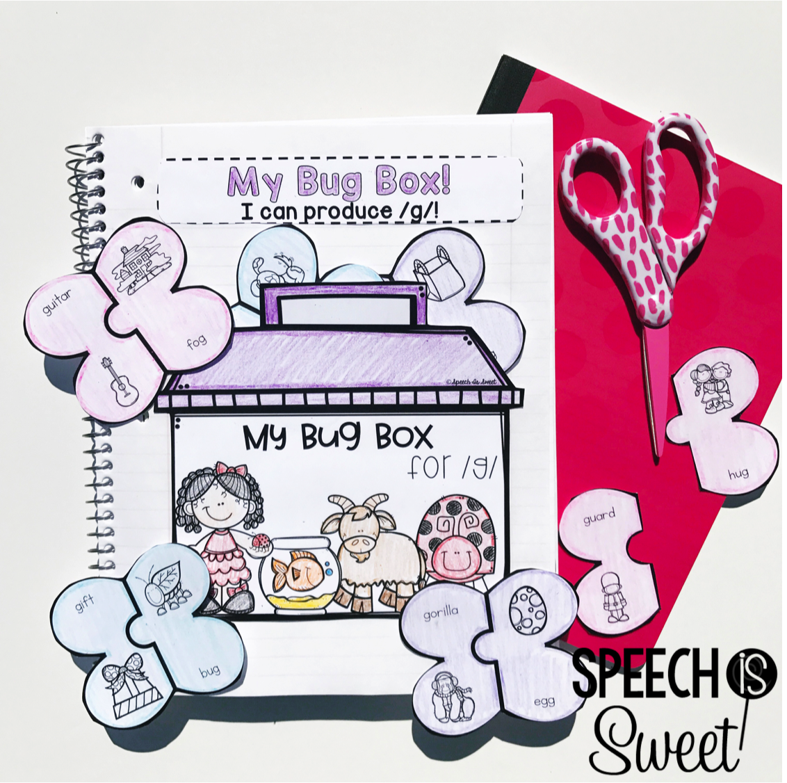 Bug Themed Speech Therapy - Speech is Sweet