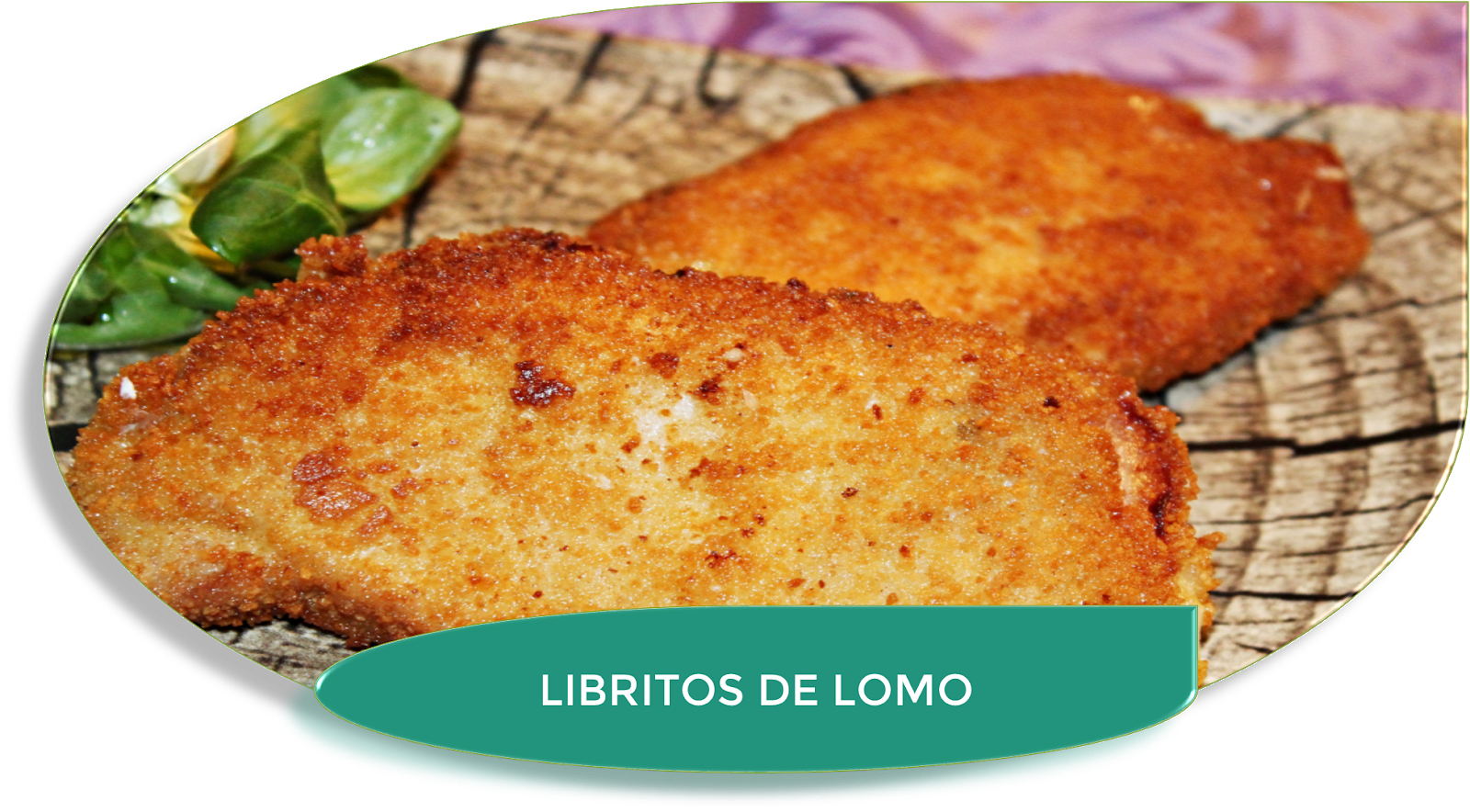 LIBRITOS DE LOMO CON JAMÓN Y QUESO