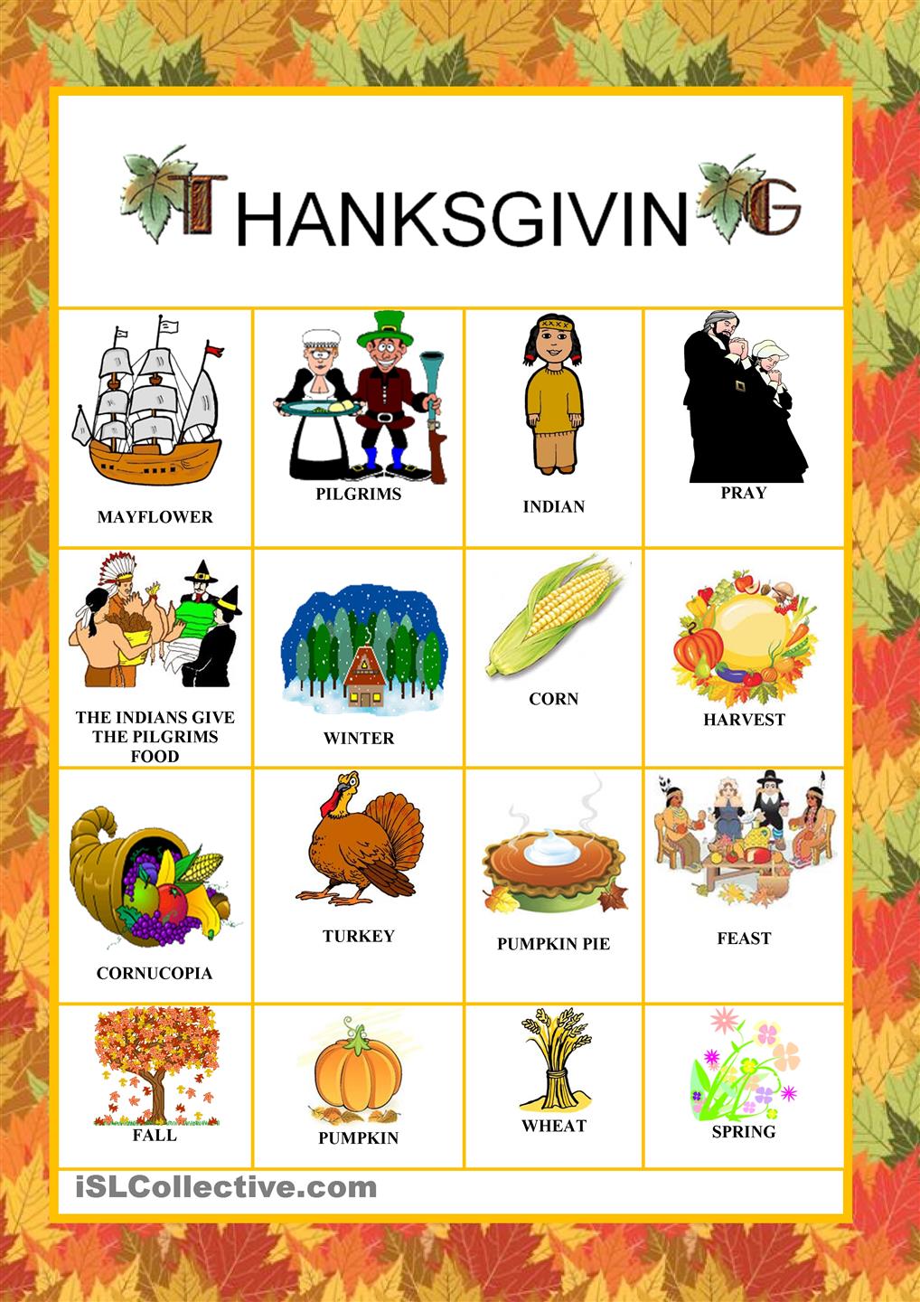 elblogdesextodeprimariapozo: THANKSGIVING