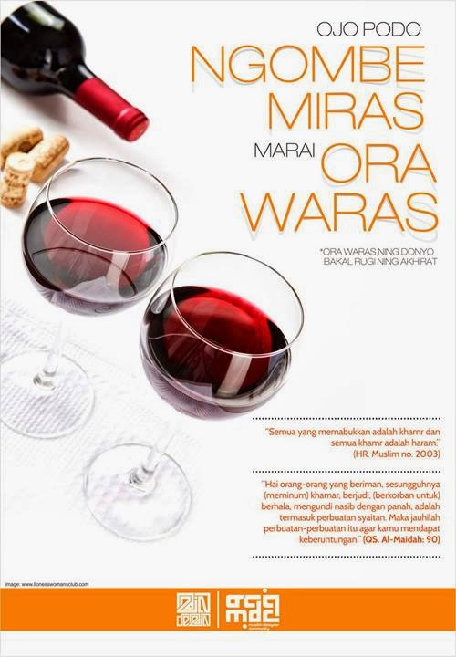Miras Ora Waras | Poster Dakwah