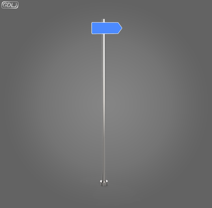 23 Street Signs | Low Poly | Layth Jawad