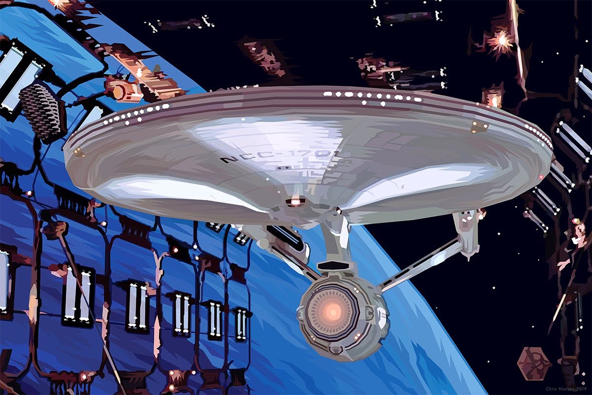 The Trek Collective: Two new Star Trek art prints from Bye Bye Robot