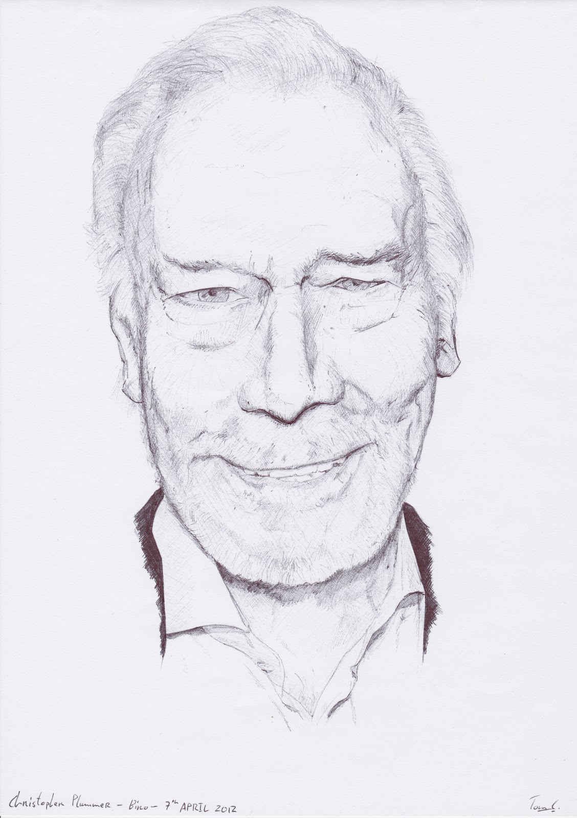 Tom Creighton Art Blog: Christopher Plummer
