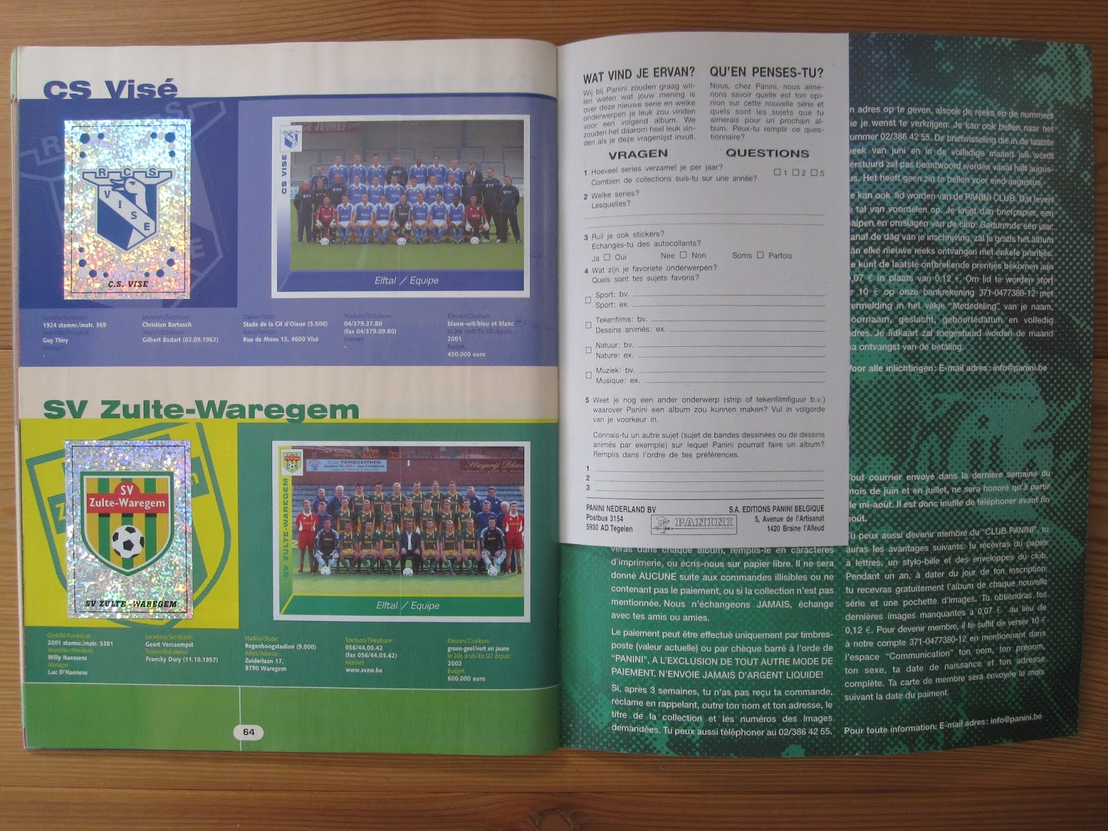 Only Good Stickers: Panini Football 2003 (Belgium)