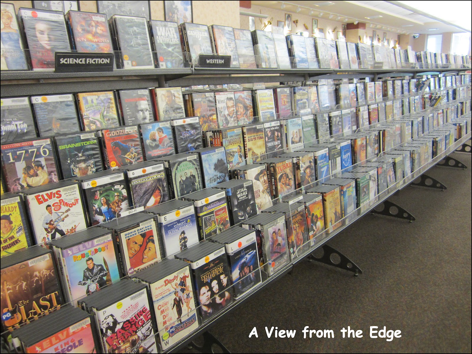 A View from the Edge: Thursday's Things in a Row