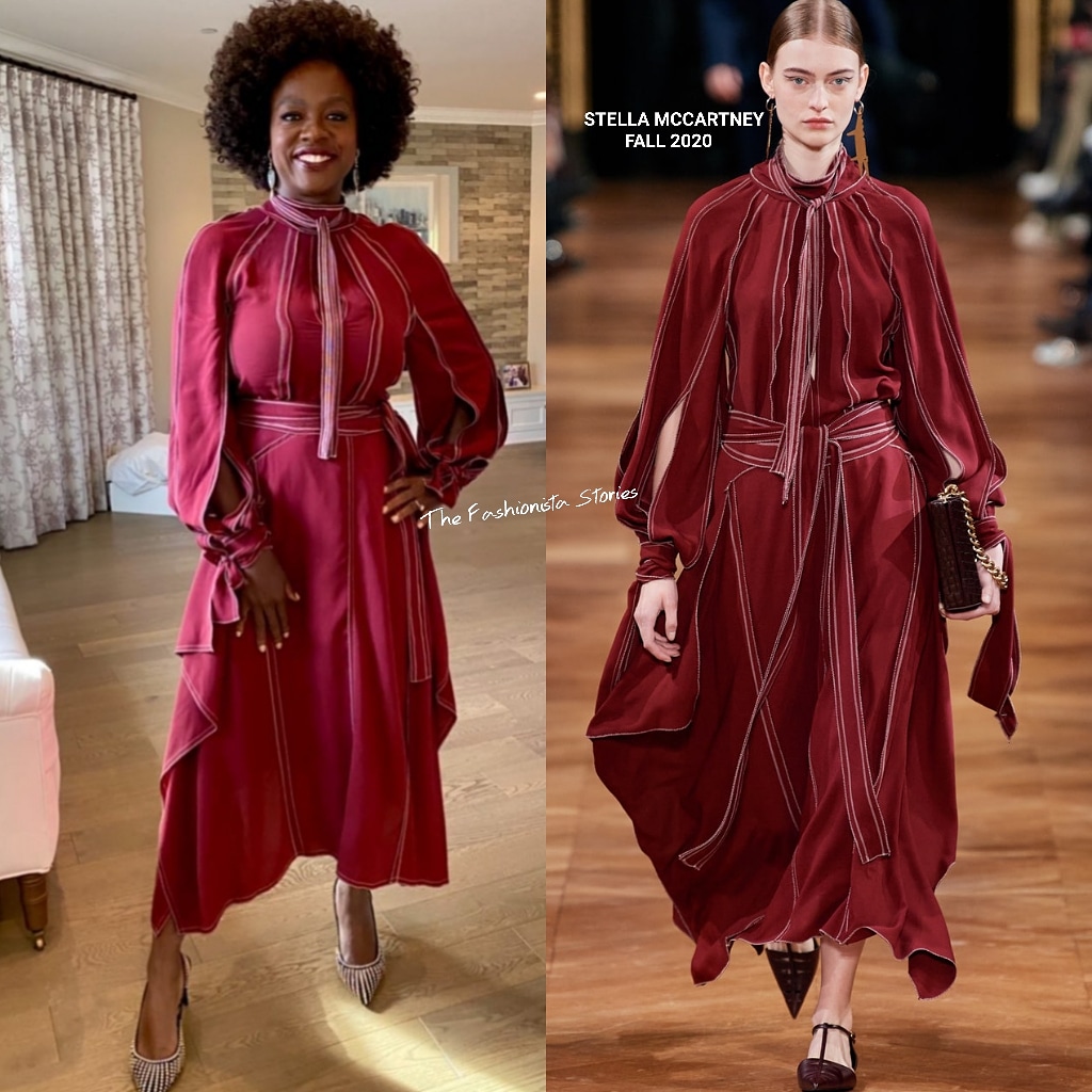 Instagram Style: Viola Davis in Stella McCartney at the ''Ma Rainey ...