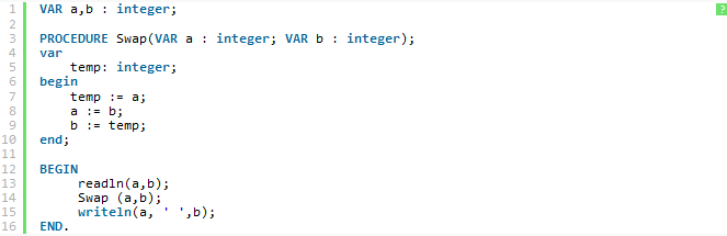 Var Parameter | Programming Pascal