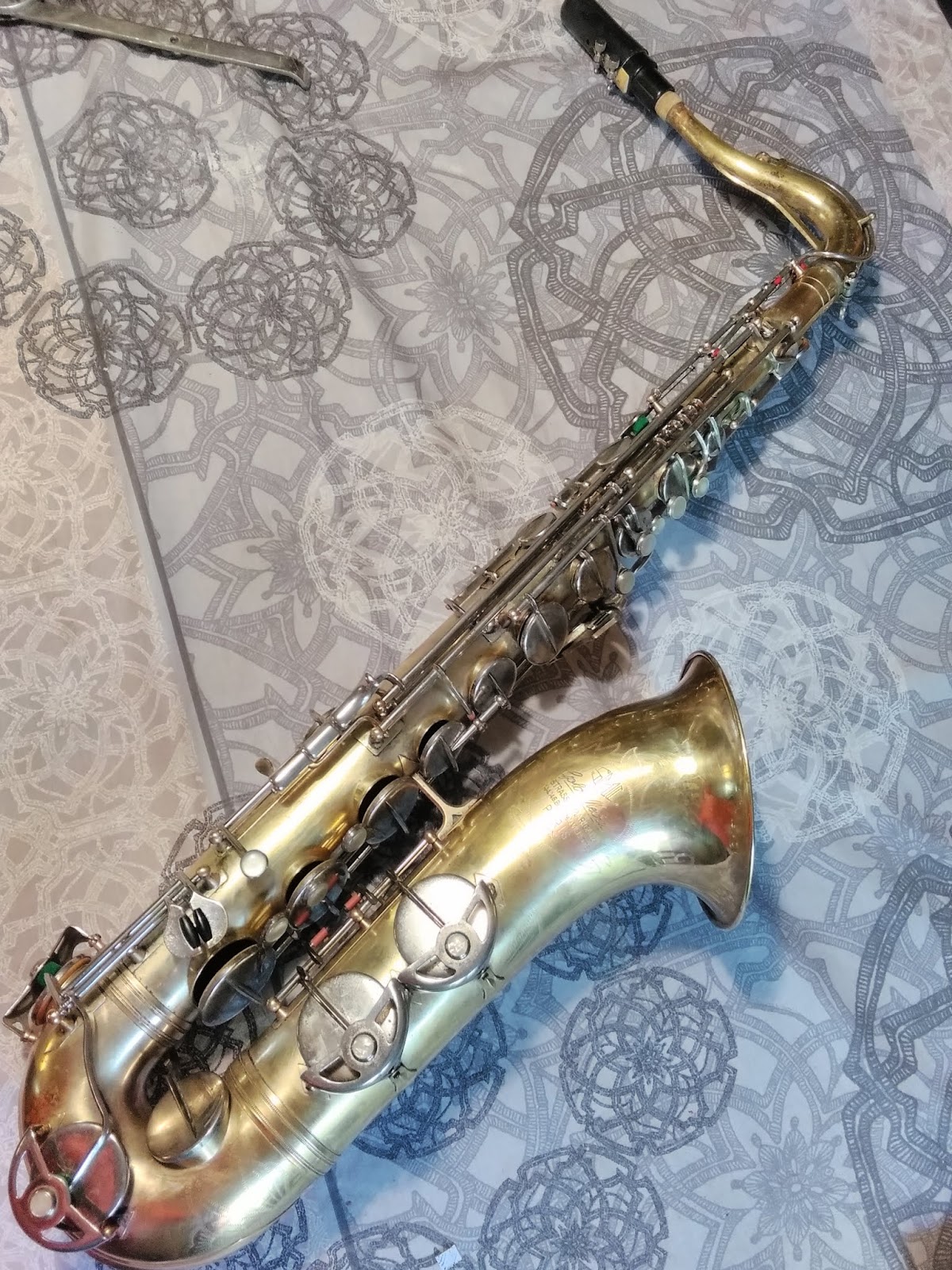 Saxophone ténor Strasser Marigaux Lemaire Gold Medal