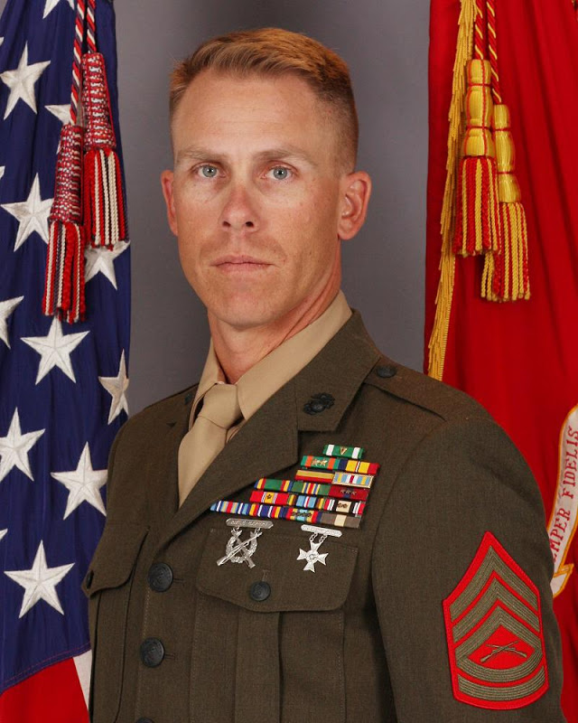 A Marine & all his girls