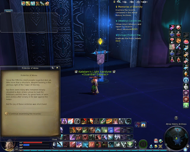 Karolyne Of Aion: Aion 5.0: My First Adventure