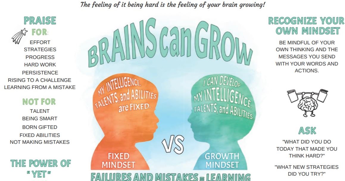 P2E Class Blog: Fostering a Growth Mindset at Home