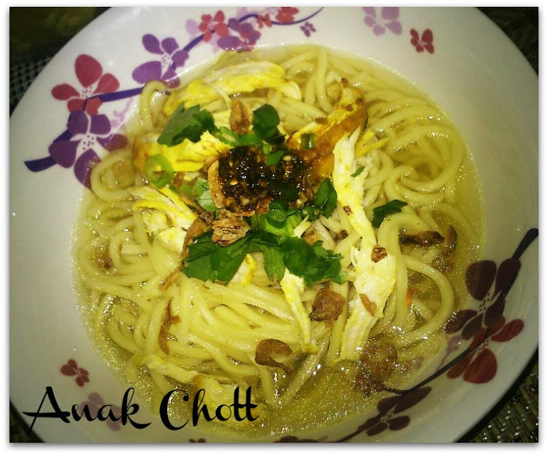 By Dapur Kekla: MEE SUP AYAM