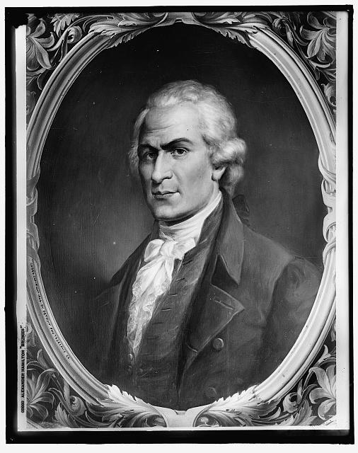 Inside the Apple: Postcard Thursday: The Many Faces of Alexander Hamilton