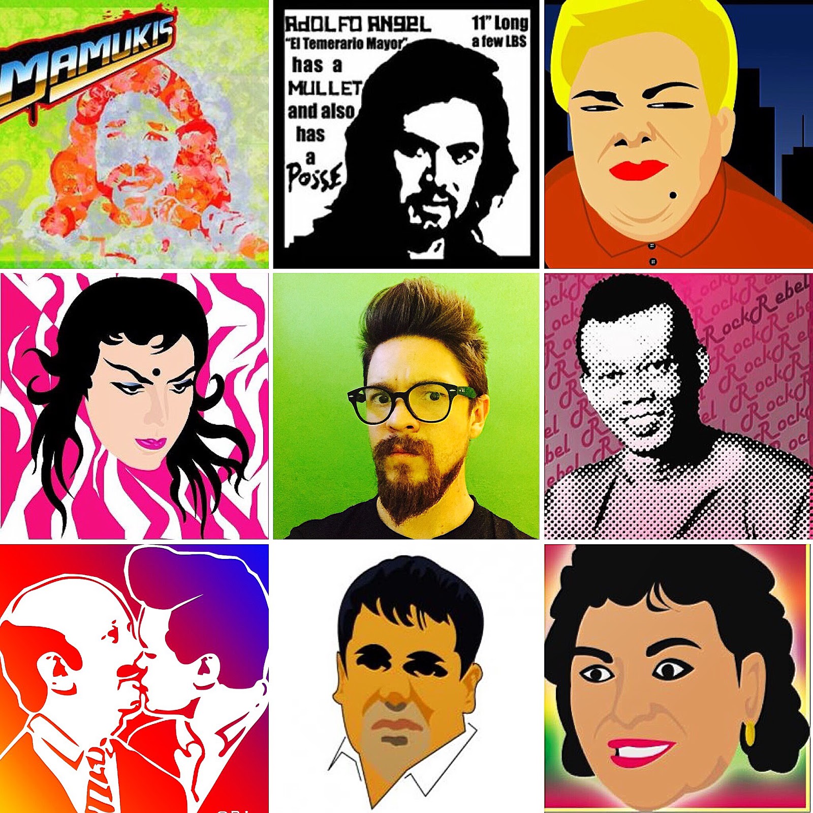 MUSIC & ARTS: Recopilación de varias ilustraciones