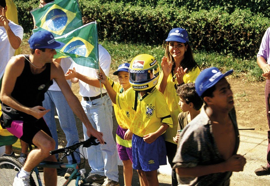 Ayrton Senna: Relembrando Senna: há 26 anos, uma imagem emocionante em SP