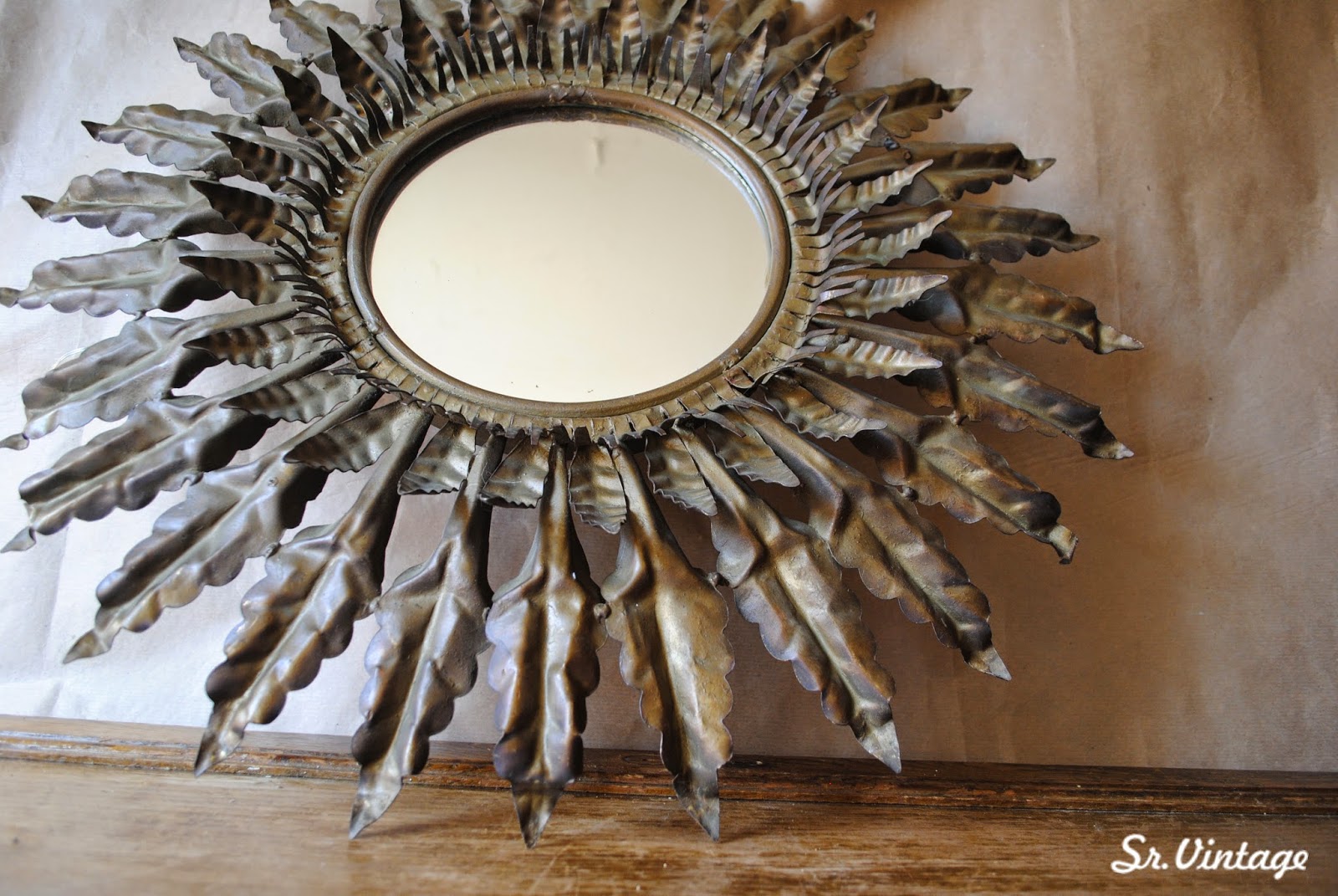 Sr-Vintage Shop // Tienda de decoración Vintage Retro Chic : Espejo Sol ...