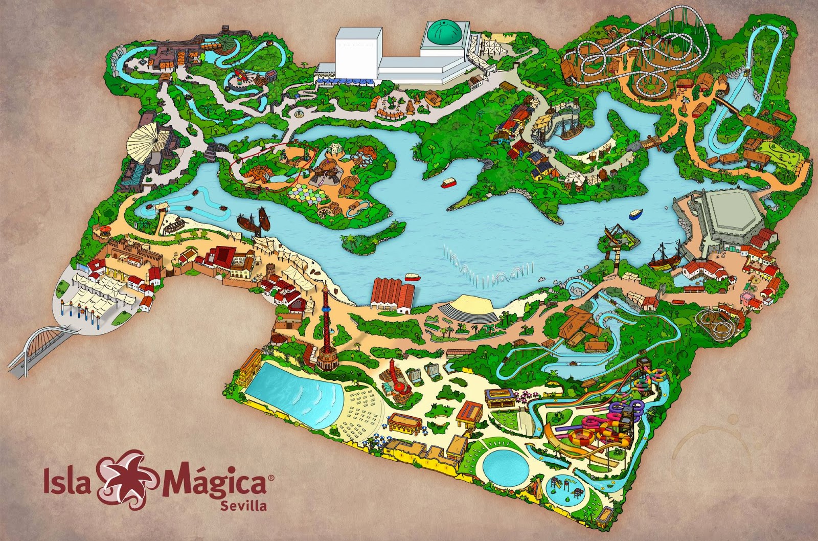 ParquePlaza.net: Agua Mágica, la nueva zona acuática de Isla Mágica ...