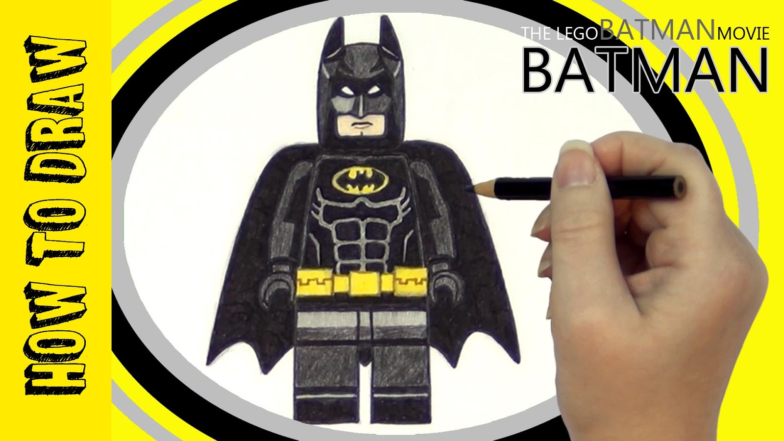 Le blog d'evy: How to draw Lego BATMAN from The Lego Batman Movie easy ...